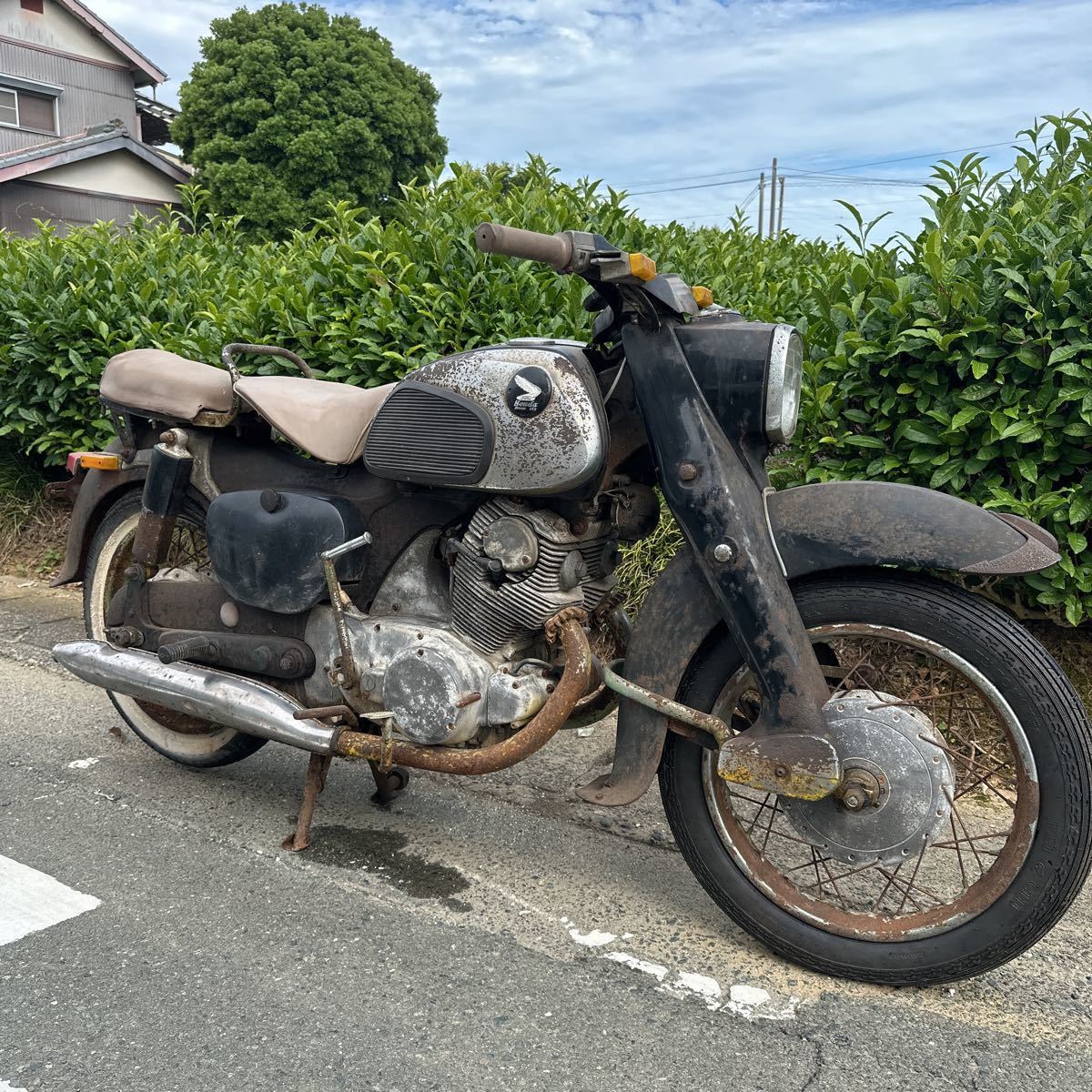【全体的に状態が悪い】☆ホンダC72 1961年式 ☆ ベースか部品取りの落札情報詳細 - Yahoo!オークション落札価格検索 オークフリー