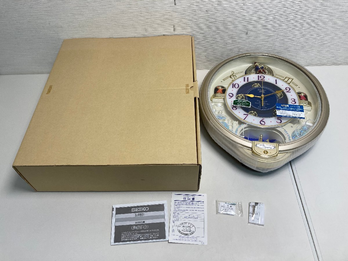 SEIKO セイコー 掛時計 からくり時計 RE555S RE566B 動作品 2台セット ウェーブシンフォニーの落札情報詳細 - ヤフオク ...