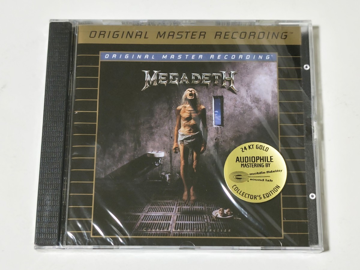 【傷や汚れあり】MEGADETH CCCD 2枚 2004年 REMIXED&REMASTERED 特典 ステッカー RUST IN ...