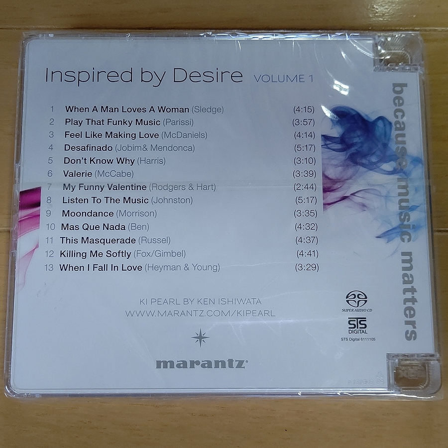 【未使用】KI Pearl Lite by Ken Ishiwata Vol.1 + Vol.2 ”Inspired by Desire” marantz SACD2枚セットの落札情報詳細 ...
