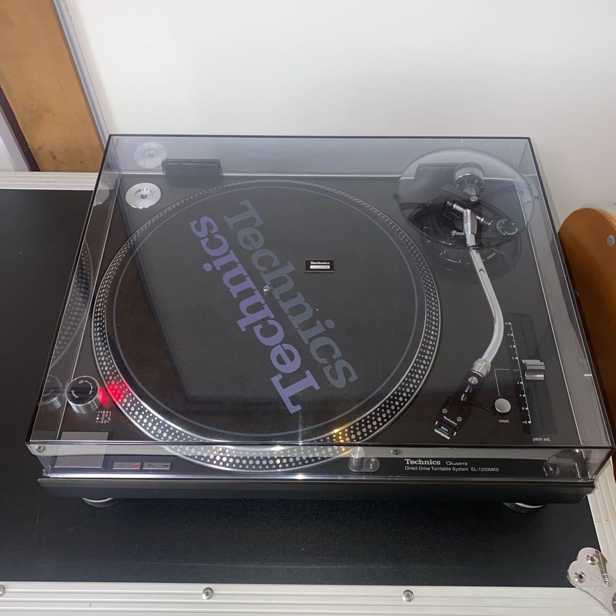 【目立った傷や汚れなし】美品 Technics SL-1200 MK5 テクニクス ブラックの落札情報詳細 - ヤフオク落札価格検索 オークフリー