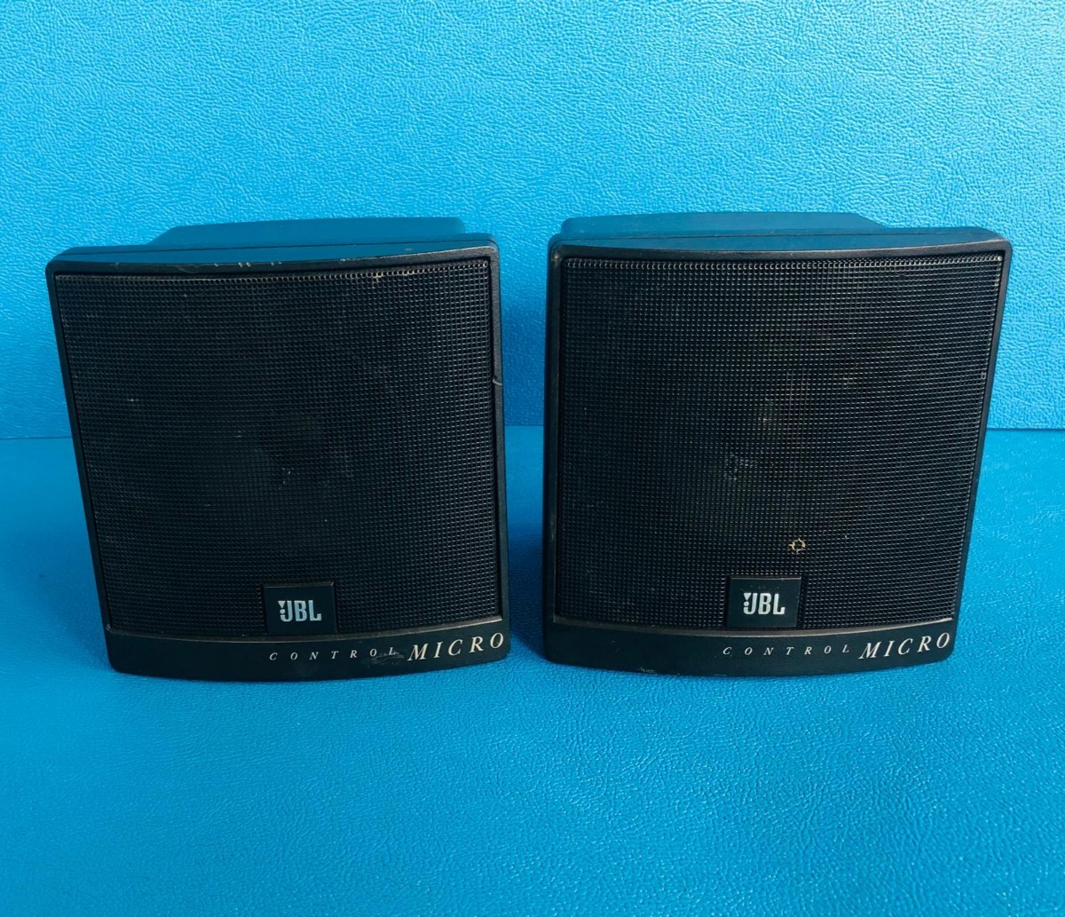【やや傷や汚れあり】JBL CONTROL MICRO J338-016204 B スピーカー セットの落札情報詳細 - ヤフオク落札価格検索 ...