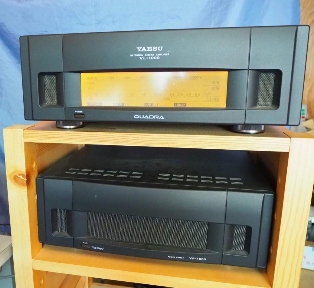 【目立った傷や汚れなし】リニアアンプ YAESU VL-1000 VP-1000の落札情報詳細 - ヤフオク落札価格検索 オークフリー