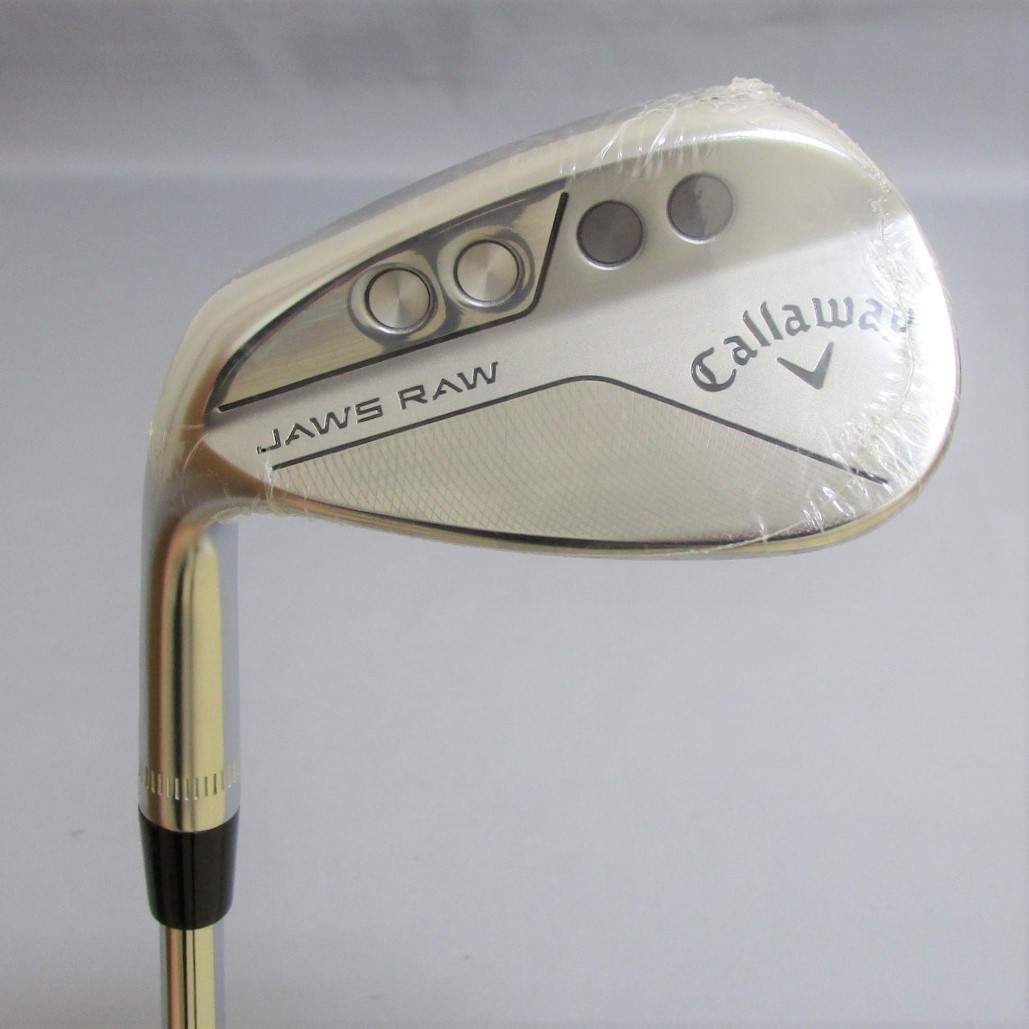 【未使用】Callaway JAWS RAW ウェッジ クロム 左 52-10 S DGスピナー キャロウェイ ジョーズ ロウ ノーメッキ ...