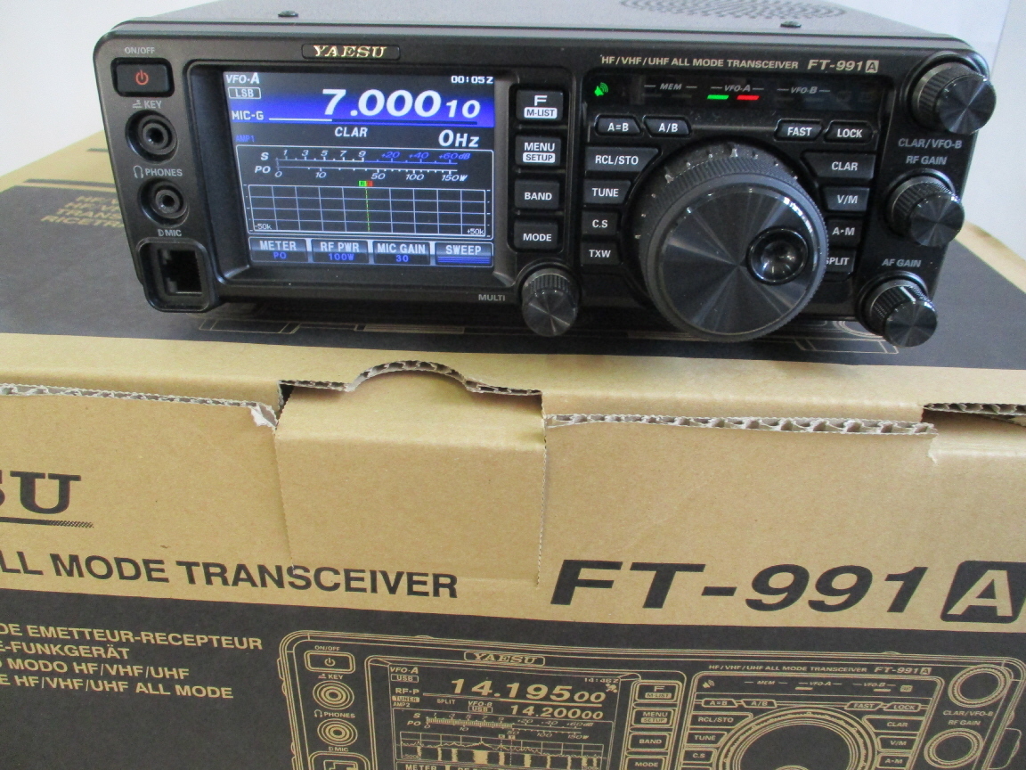 【目立った傷や汚れなし】八重洲無線 FT-991A HF/50/144/430MHz帯オールモードトランシーバー 出力100W アマチュア無線 YAESU FT-991A 中古品の落札情報詳細 ...
