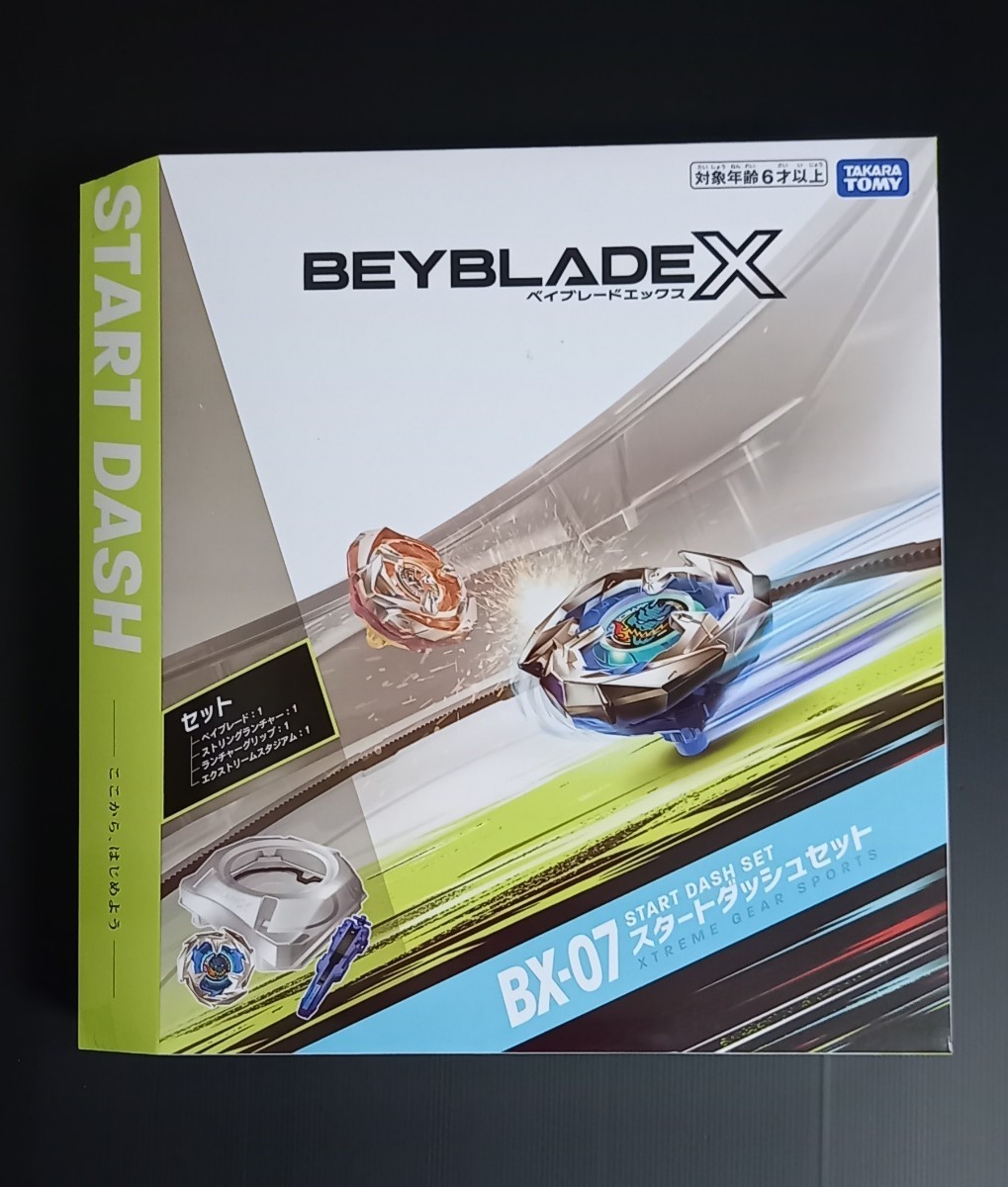 【未使用】【新品・未開封】タカラトミー ベイブレードx Bx‐07 スタートダッシュセット の落札情報詳細 Yahoo オークション落札