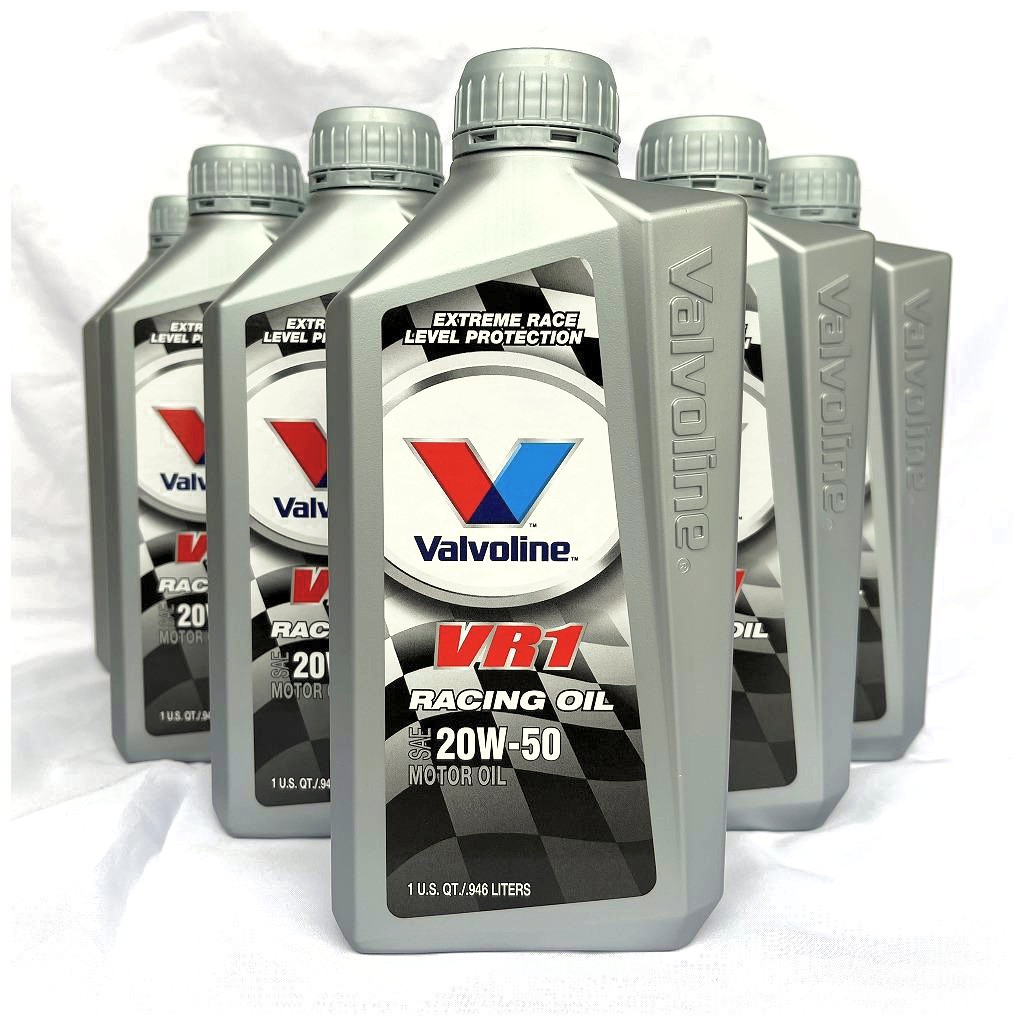 【未使用】【 1QTボトル（946ml）×12本入り 】 Valvoline VR1 Racing バルボリン VR1 レーシング 20W ...