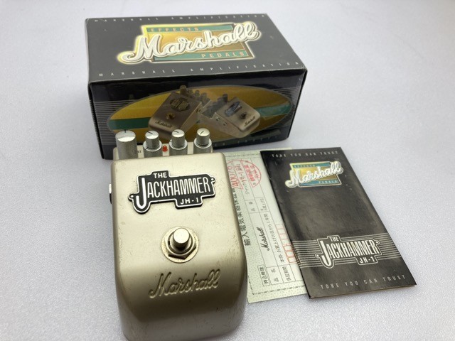 【傷や汚れあり】Marshall JH-1 The Jackhammer ※まとめて取引・同梱不可 [FS2566u]の落札情報詳細 ...