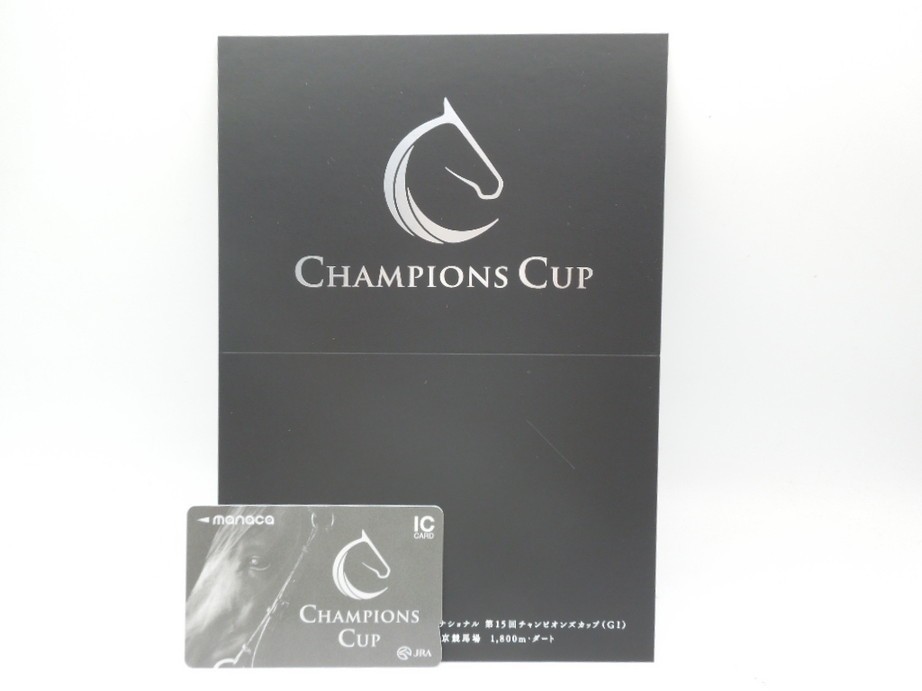 【目立った傷や汚れなし】T【セ3-60】【送料無料】JRA チャンピオンズカップ オリジナルmanaca/マナカ/ICカード/※説明欄必読の落札情報詳細 - Yahoo!オークション落札価格 ...