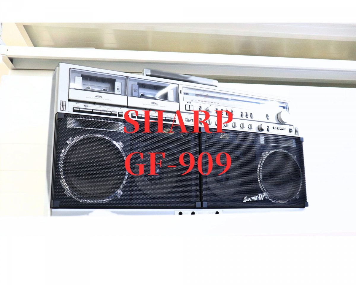 【傷や汚れあり】SHARP / シャープ GF-909 THE SEARCHER-W ザ・サーチャー ダブルラジカセ 高級大型ラジカセ テープレコーダー ラジオ、テープ動作中古品の落札情報詳細 ...
