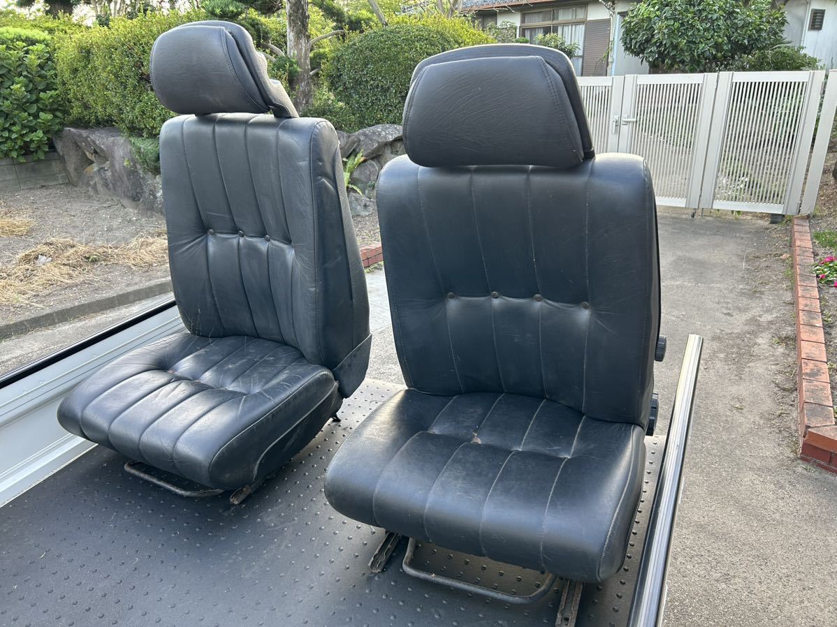 【傷や汚れあり】ボルボ VOLVO 240 245 純正 本革シート フロント2脚 良品の落札情報詳細 - ヤフオク落札価格検索 オークフリー