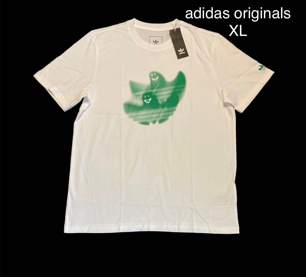【未使用】新品 正規品【adidas originals/アディダス オリジナルス】グラフィック シュムーフォイル 半袖Tシャツ XL の落札情報詳細 - ヤフオク落札価格検索 オークフリー