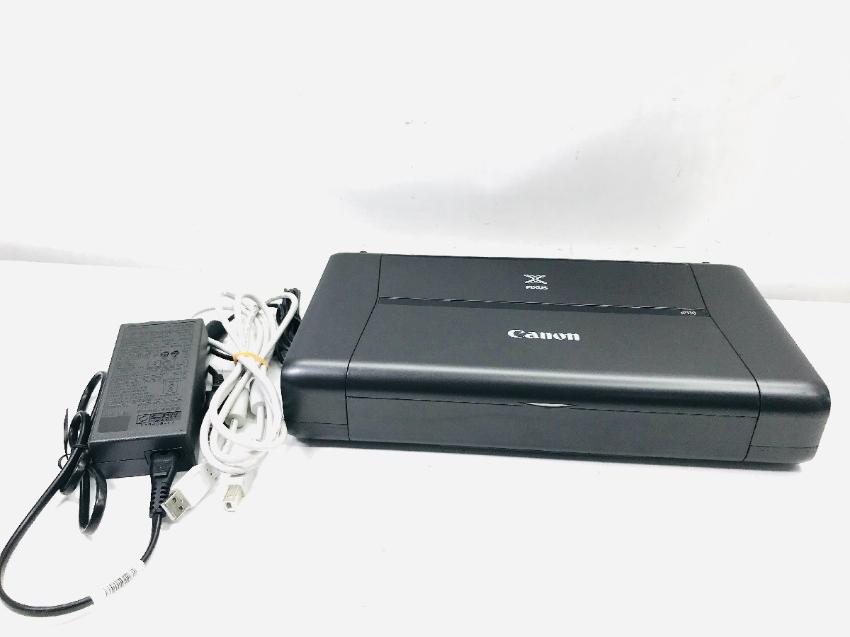 【傷や汚れあり】中古動作品 キヤノン Canon Pixus iP110 インクジェットプリンター&ACアダプター付 の落札情報詳細 - ヤフオク落札価格検索 オークフリー