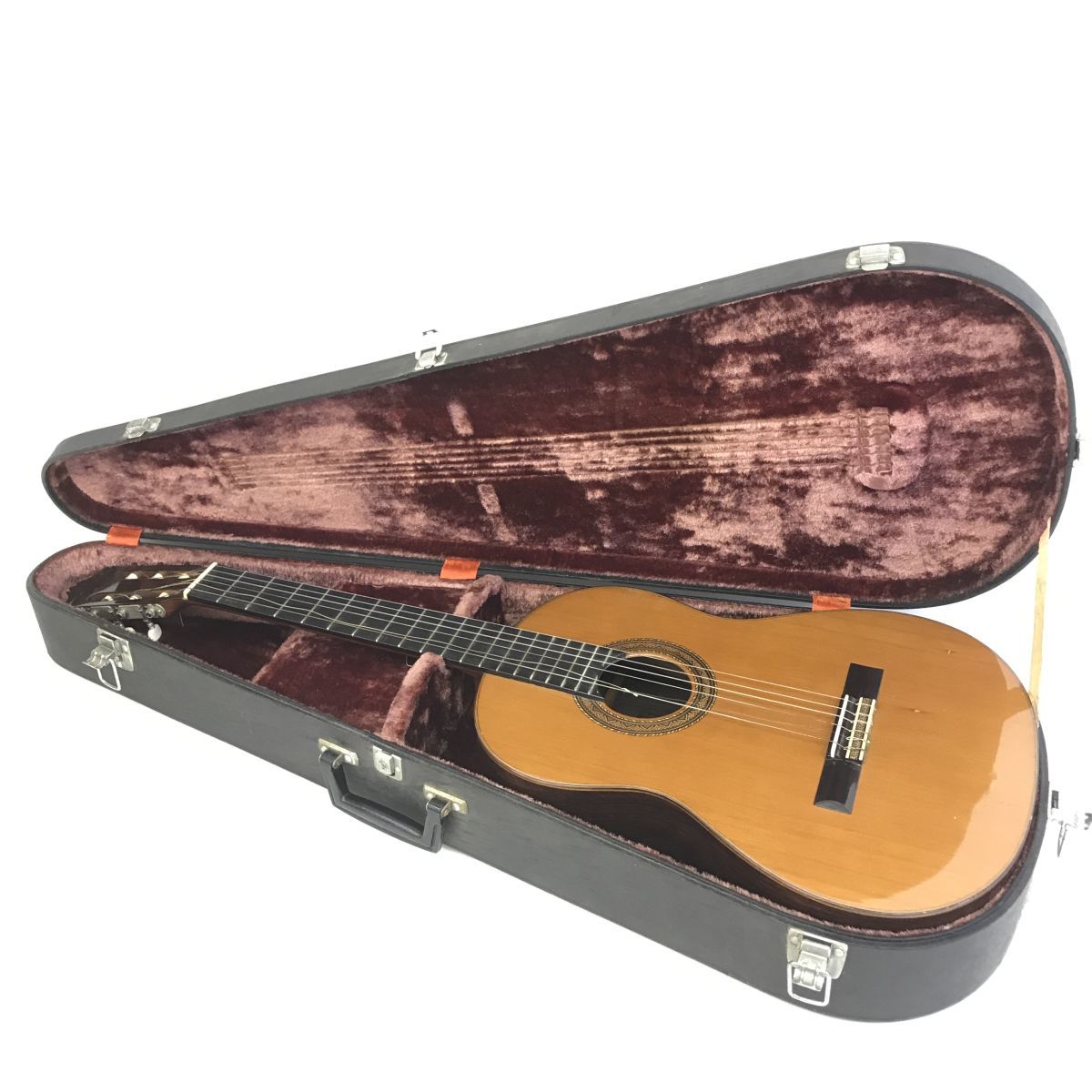 【やや傷や汚れあり】guitarra Tamura 田村廣 Kinsei 40 1968年 クラシックギター ハードケース付き Hiroshi