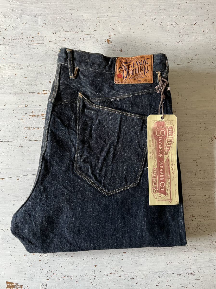 【未使用に近い】未使用 stevenson overall&co スティーブンソン オーバーオール Lot120 w36 日本製 ジーンズ ヴィンテージ デニムの落札情報詳細 - Yahoo ...
