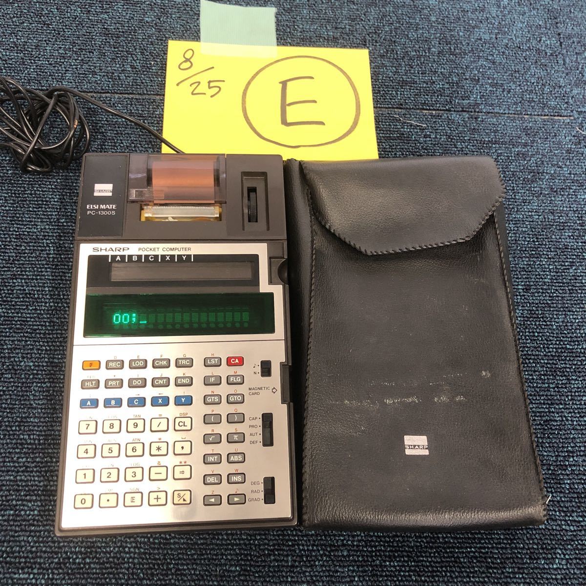 【中古】SHARP シャープ グラフ関数電卓 EL－9000 の落札情報詳細 - ヤフオク落札価格検索 オークフリー