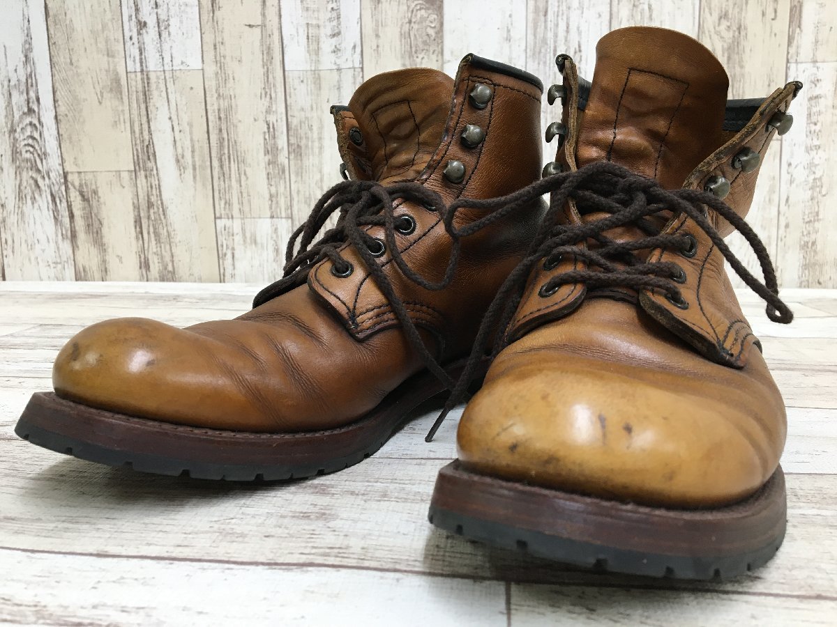 【全体的に状態が悪い】151B REDWING BECKMAN レッドウィング ブーツ 9013【中古】の落札情報詳細 - ヤフオク落札価格検索 オークフリー