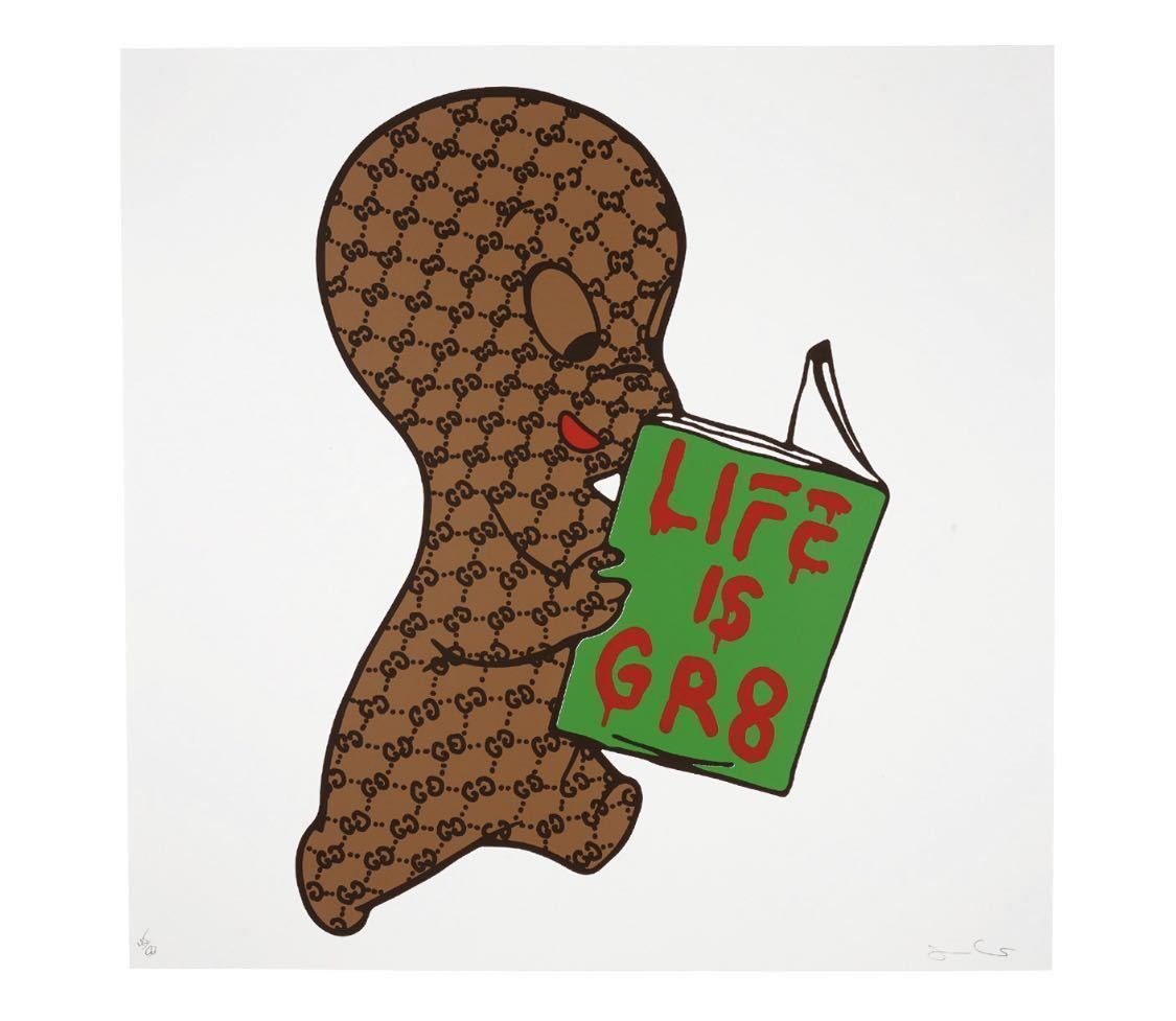 【未使用】Gucci Ghost Trevor Andrew LIFE IS GR8 Collection 2022 ED.50 Silk ...