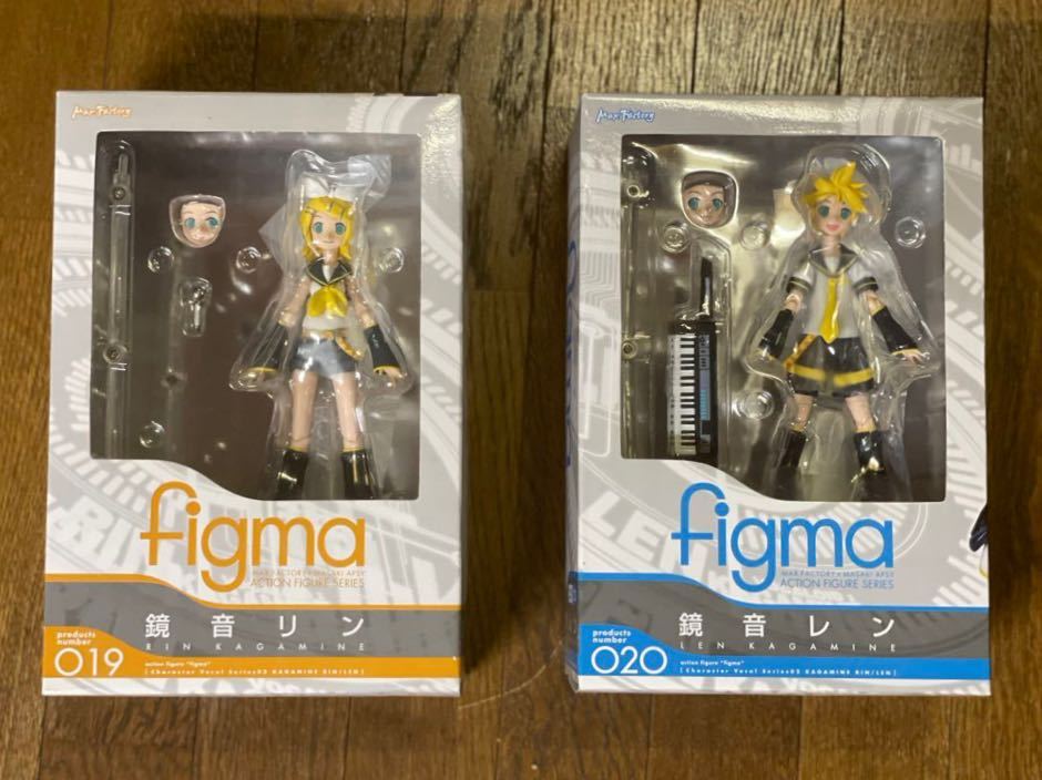【未使用】新品未開封 figma 019 020キャラクターボーカルシリーズ02 鏡音リン 鏡音 レン 2体セットマックスファクトリーの落札情報詳細 - Yahoo!オークション落札価格検索 ...