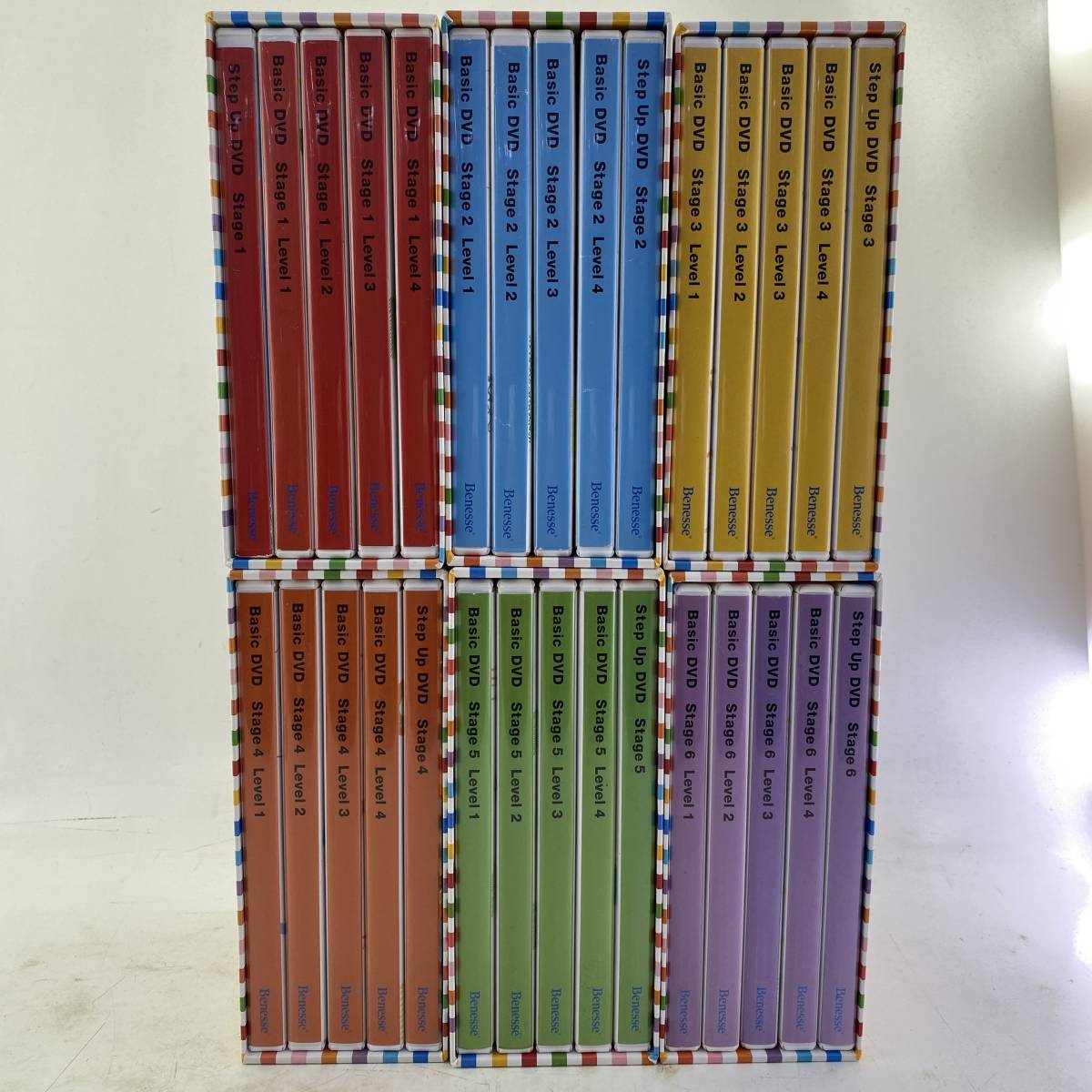 【やや傷や汚れあり】【30点セット】DVD Benesse ベネッセ WORLD WIDE KIDS Basic DVD ワールドワイドキッズ ...