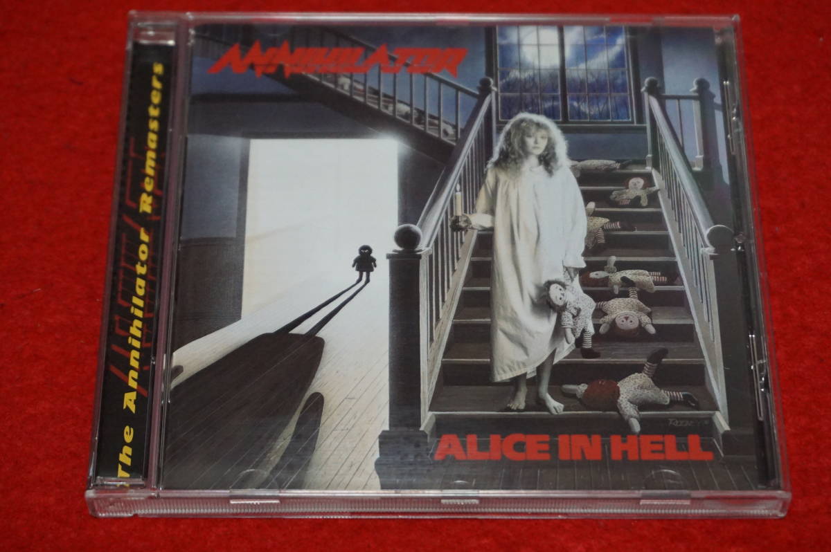 【目立った傷や汚れなし】【’89年デビュー作】 ANNIHILATOR / Alice In Hell リマスター盤 スラッシュ・メタル アナイアレイターの落札情報詳細 - ヤフオク落札価格 ...