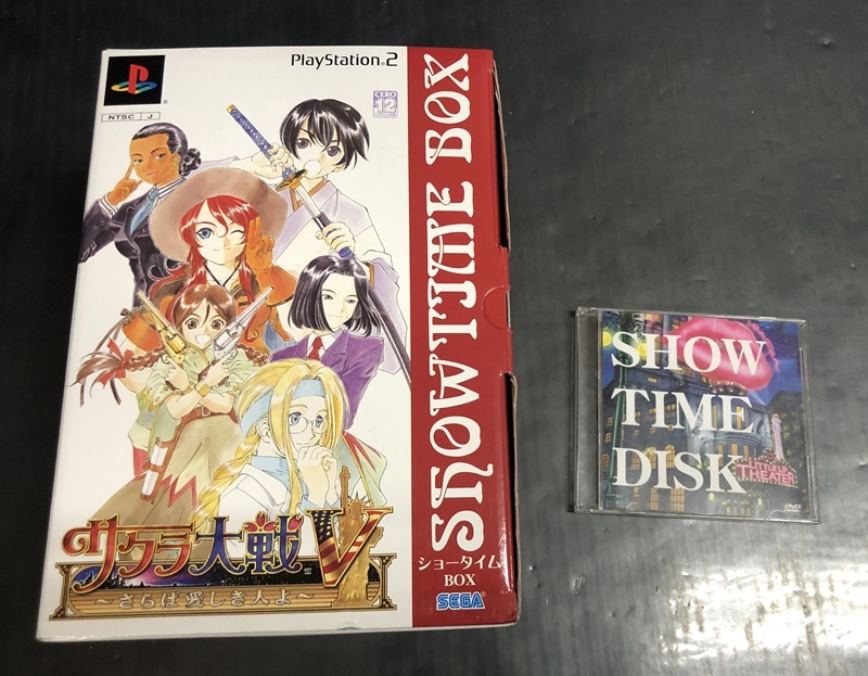 【傷や汚れあり】【PS2】サクラ大戦V ～さらば愛しき人よ～ [ショータイムBOX] 予約特典 「SHOW TIME DISK」セットの落札情報詳細 - Yahoo!オークション落札価格検索 ...