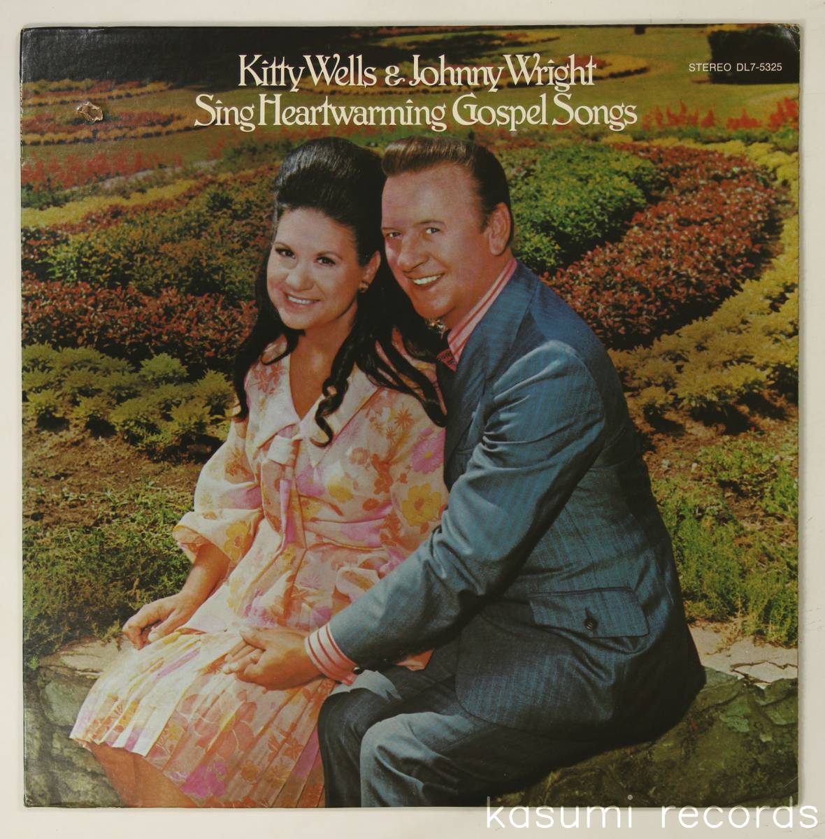 【やや傷や汚れあり】【US-ORIG.LP】KITTY WELLS & JOHNNY WRIGHT/SING HEARTWARMING GOSPEL SONGS(並良品,72年GOSPEL ...