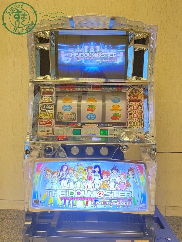 【全体的に状態が悪い】09521428 【直接引取限定】パチスロ実機 THE IDOLM@STER Live in SLOT アイドルマスター サミー 2012年6月製造 MHP-1000S ...