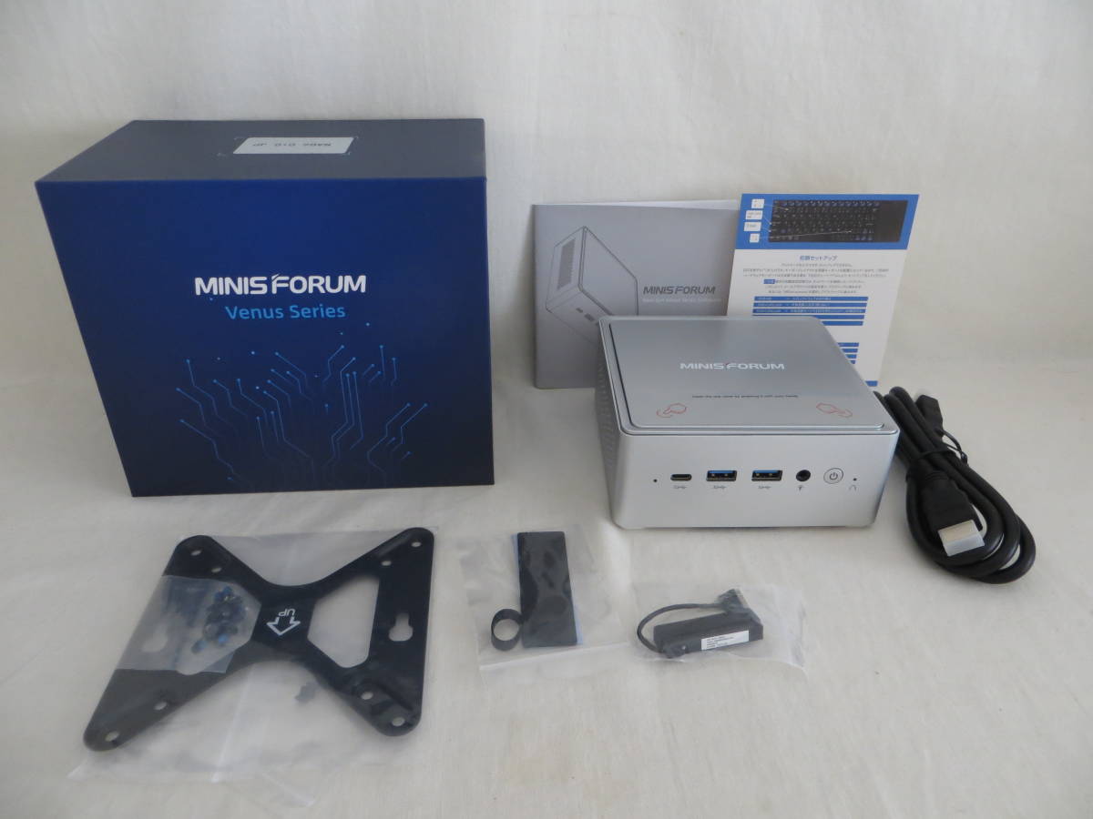 【目立った傷や汚れなし】ジャンク品 MINISFORUM Venus Series NAB6ミニPC 第12世代 Core i7-12650H ベアボーンキットの落札情報詳細 - ヤフオク落札 ...