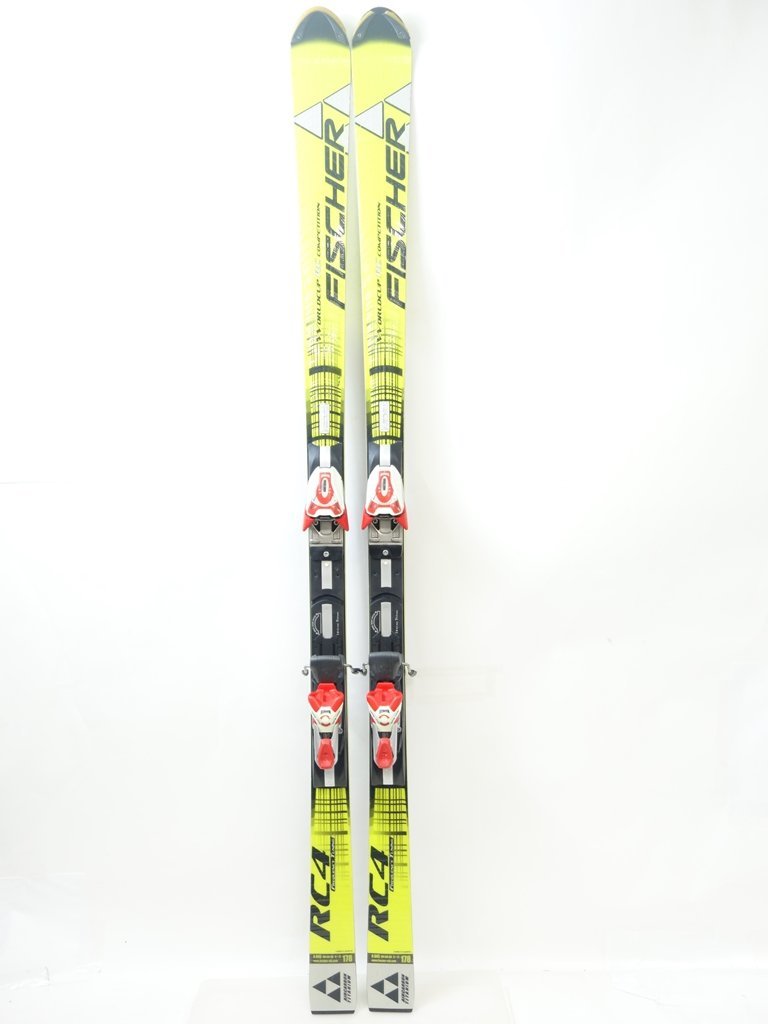 【傷や汚れあり】中古 レーシング 2010年頃 FISCHER RC4 WC(WORLD CUP) RC 178cm MARKER ...