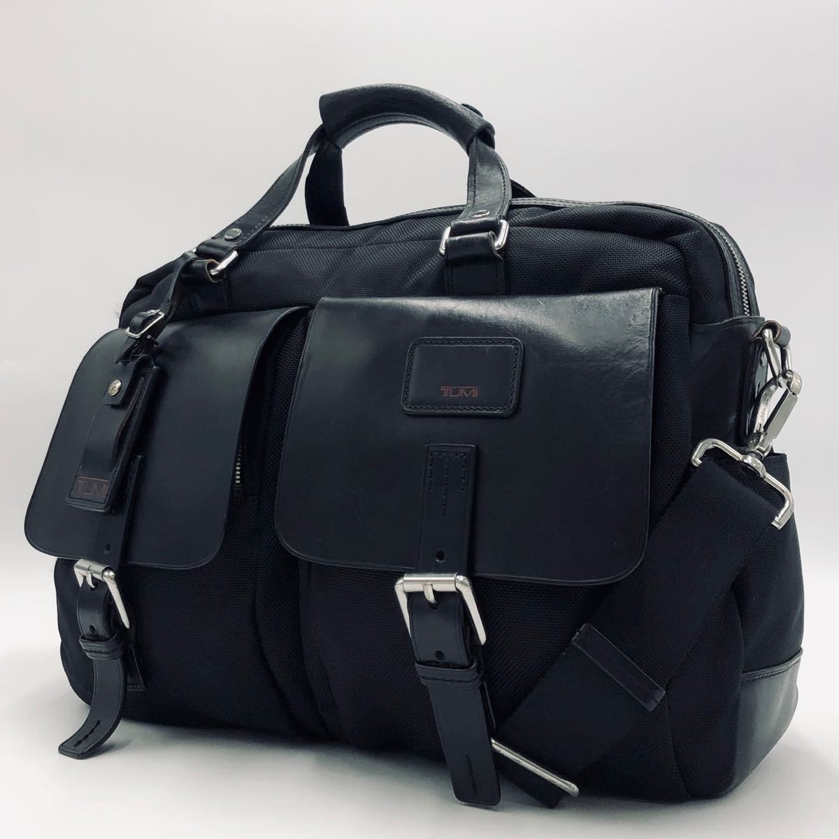 【目立った傷や汚れなし】1円 美品 TUMI トゥミ タウンハウス ヨーク メンズ ビジネスバッグ 2way ショルダーバッグ ブリーフケース レザー 斜め掛け A4/PC 通勤 黒の落札情報 ...