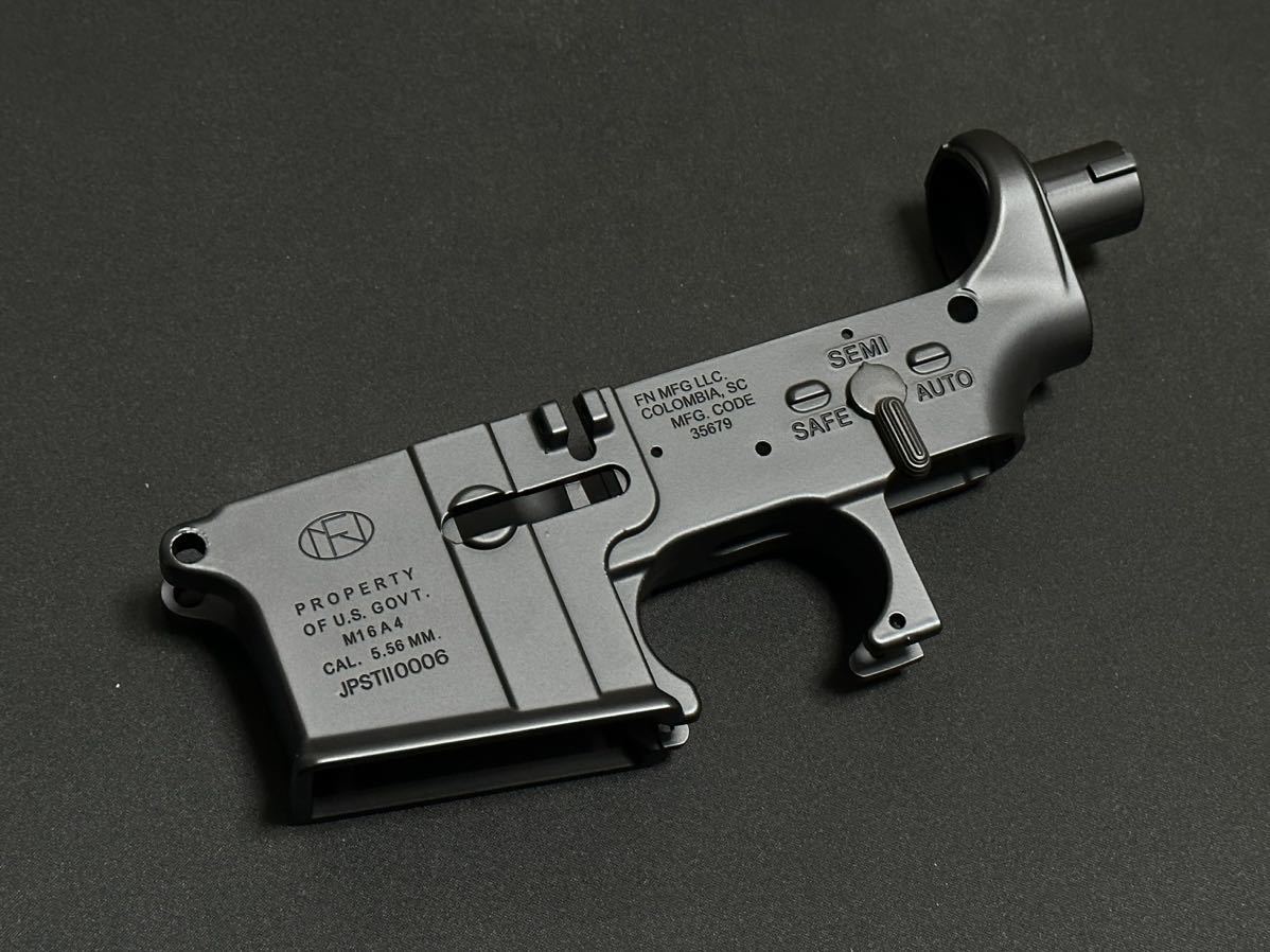 【未使用】Cybergun FNライセンス M4A1 電動ガン用 メタルロアレシーバー 検索：M16/サイバーガン/フレーム/メタルフレームの ...