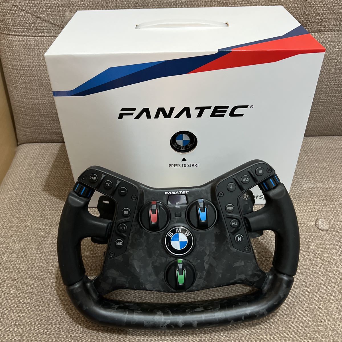【未使用に近い】【超美品】Podium Steering Wheel BMW M4 GT3 ☆Fanatec/ファナテックの落札情報詳細 ...