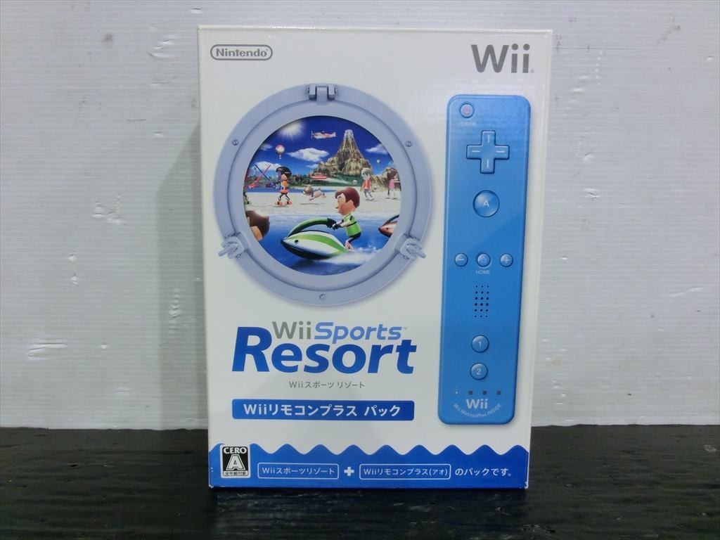 【やや傷や汚れあり】T【V1-48】【60サイズ】 ニンテンドー Wiiスポーツリゾート/Wiiリモコンプラスパック/ゲームソフト/任天堂 ...