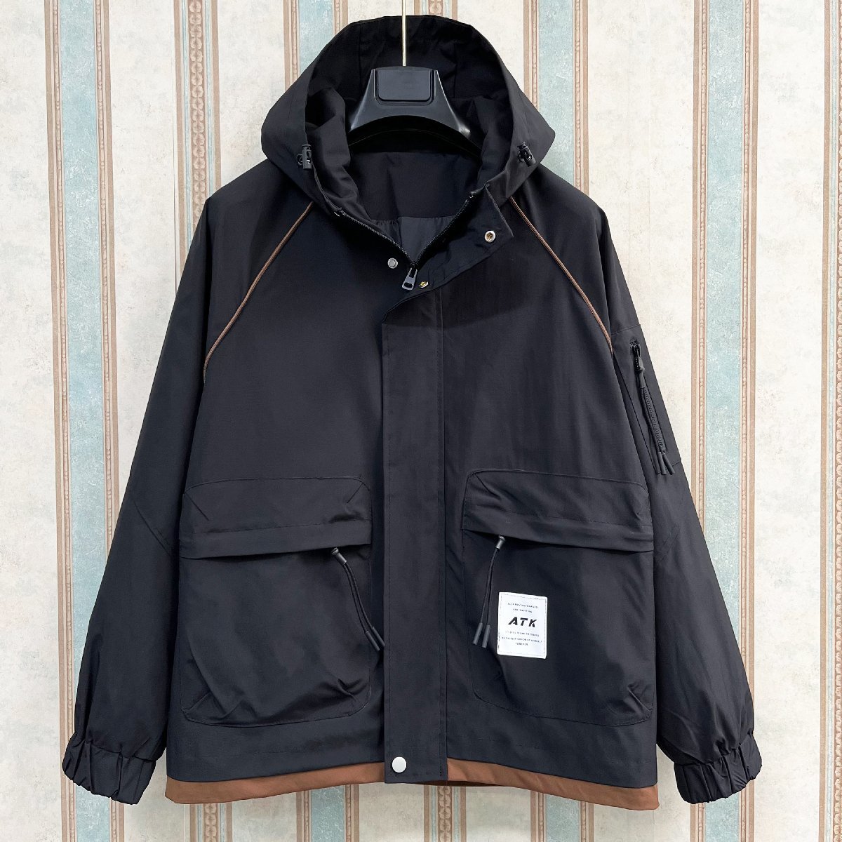 【未使用】高級 定価6万 FRANKLIN MUSK・アメリカ・ニューヨーク発 ジャケット 上品 薄手 防風 丈夫 切替 マウンテンパーカー アウター 春秋 サイズ1の落札情報詳細 ...