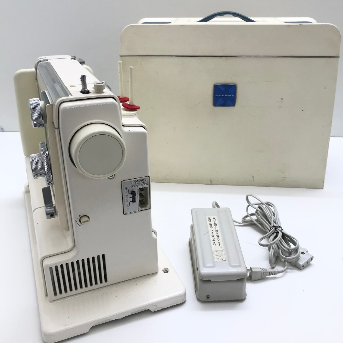 【傷や汚れあり】 【ジャンク品】 JANOME ジャノメ ミシン EXCEL エクセル MODEL 813 ハンドクラフト 手工芸 レトロ ...