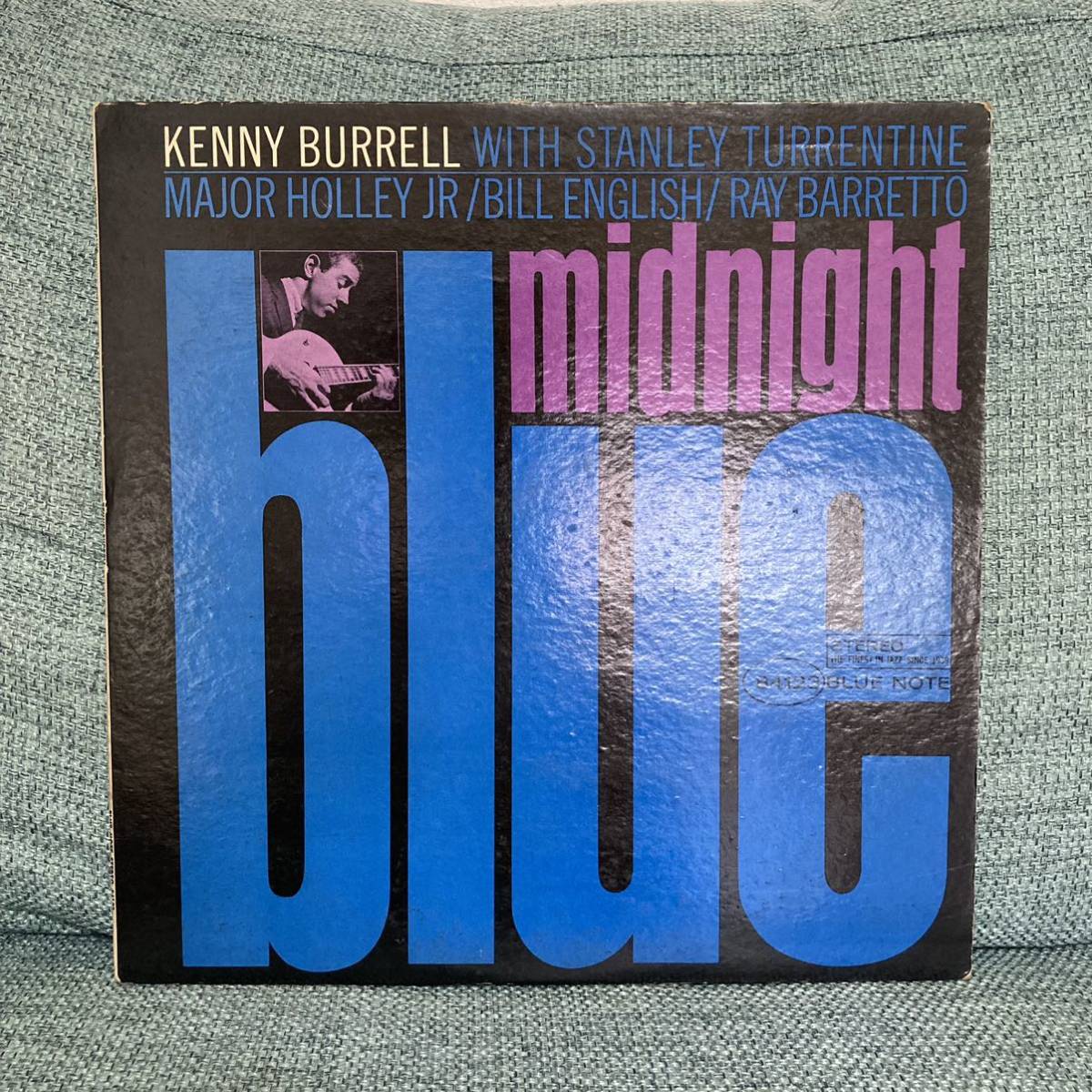 【やや傷や汚れあり】Kenny Burrell「Midnight Blue」LP（12インチ）/Blue Note(BST 84123)/ジャズの落札情報詳細 - ヤフオク落札価格検索 オークフリー