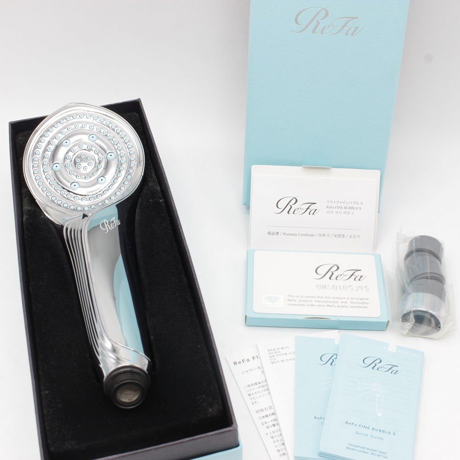 【目立った傷や汚れなし】【美品/正規品】MTG ReFa FINE BUBBLE S RS-AF15A シャワーヘッド リファファインバブルS 本体の落札情報詳細 - ヤフオク落札価格検索 ...
