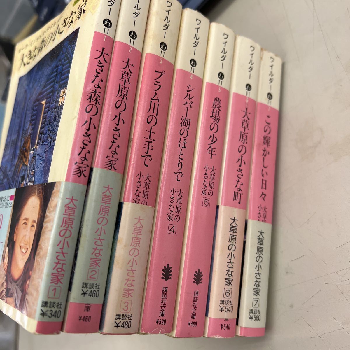 【やや傷や汚れあり】大草原の小さな家 シリーズ 全7巻セット ローラ・インガルス・ワイルダー 講談社、カバー擦り傷など劣化あり、管理no1915の落札情報詳細 ヤフオク落札価格検索 オークフリー