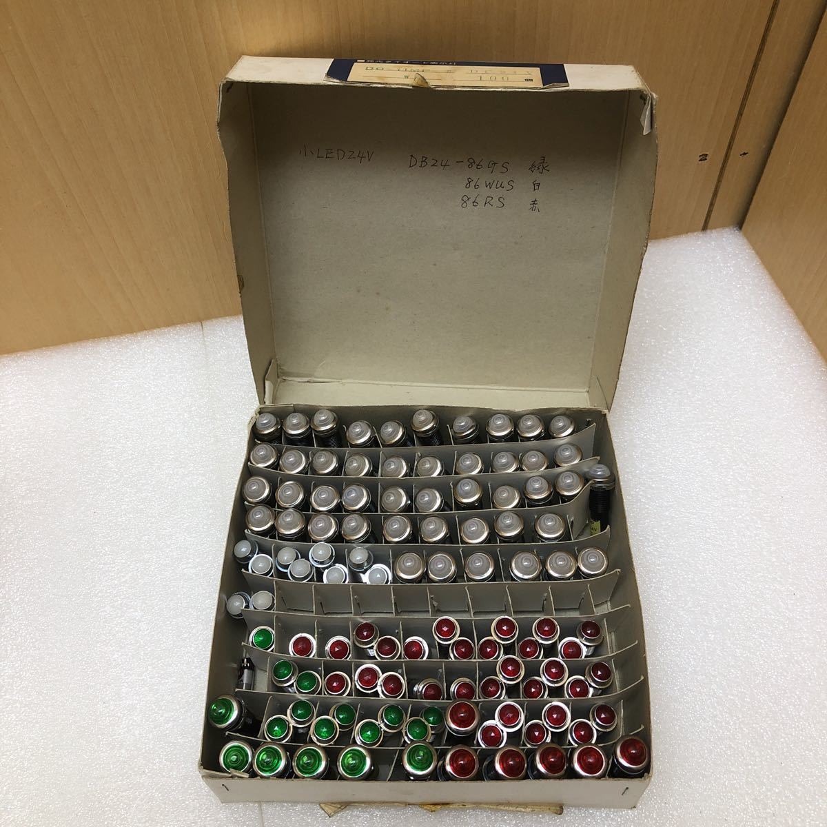 【未使用に近い】GXL8841 Signal 発光ダイオード表示灯 赤 緑 白 24V DO−11MP／MARUYASU まとめ 現状品 ...