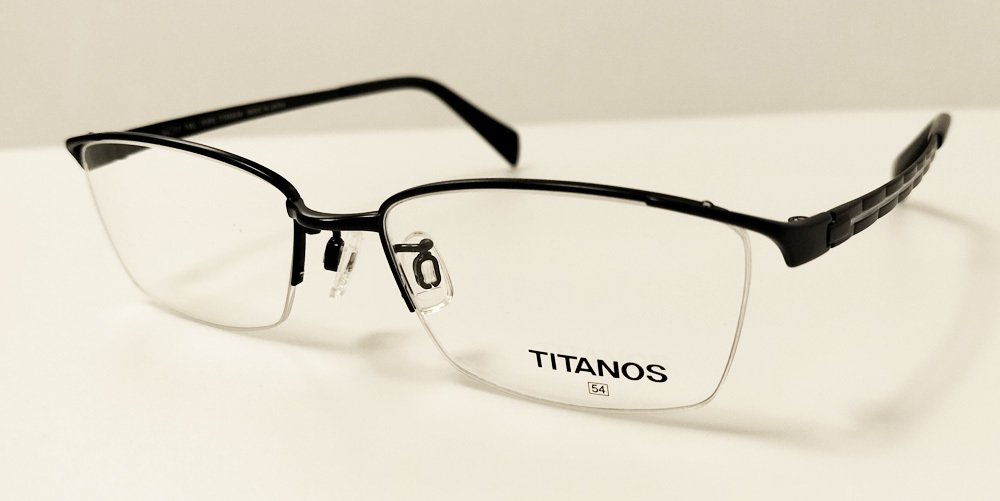 【未使用】TITANOS スクエア型 チタン メガネ T-1427 ブラック 日本製 ナイロールの落札情報詳細 - ヤフオク落札価格検索 オークフリー