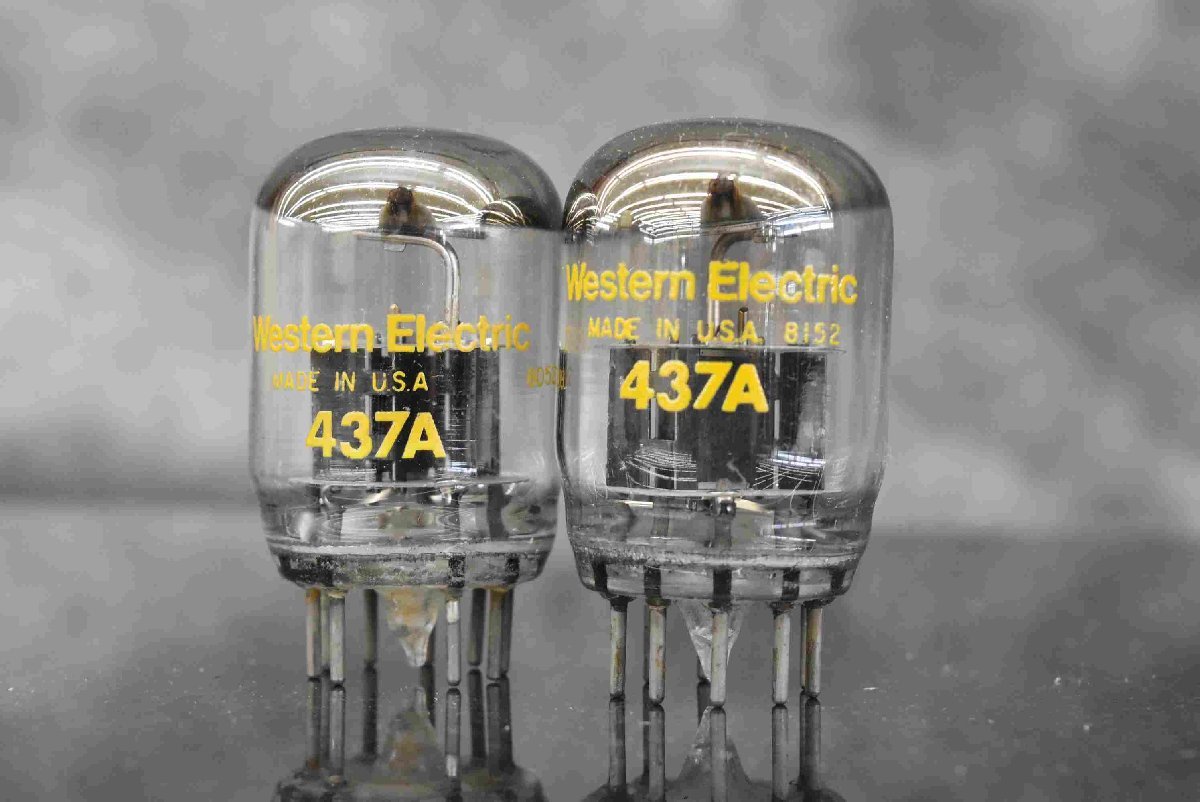 【傷や汚れあり】F☆Western Electric ウェスタンエレクトリック 437A 真空管 セット ② ☆現状品☆の落札情報詳細 ...