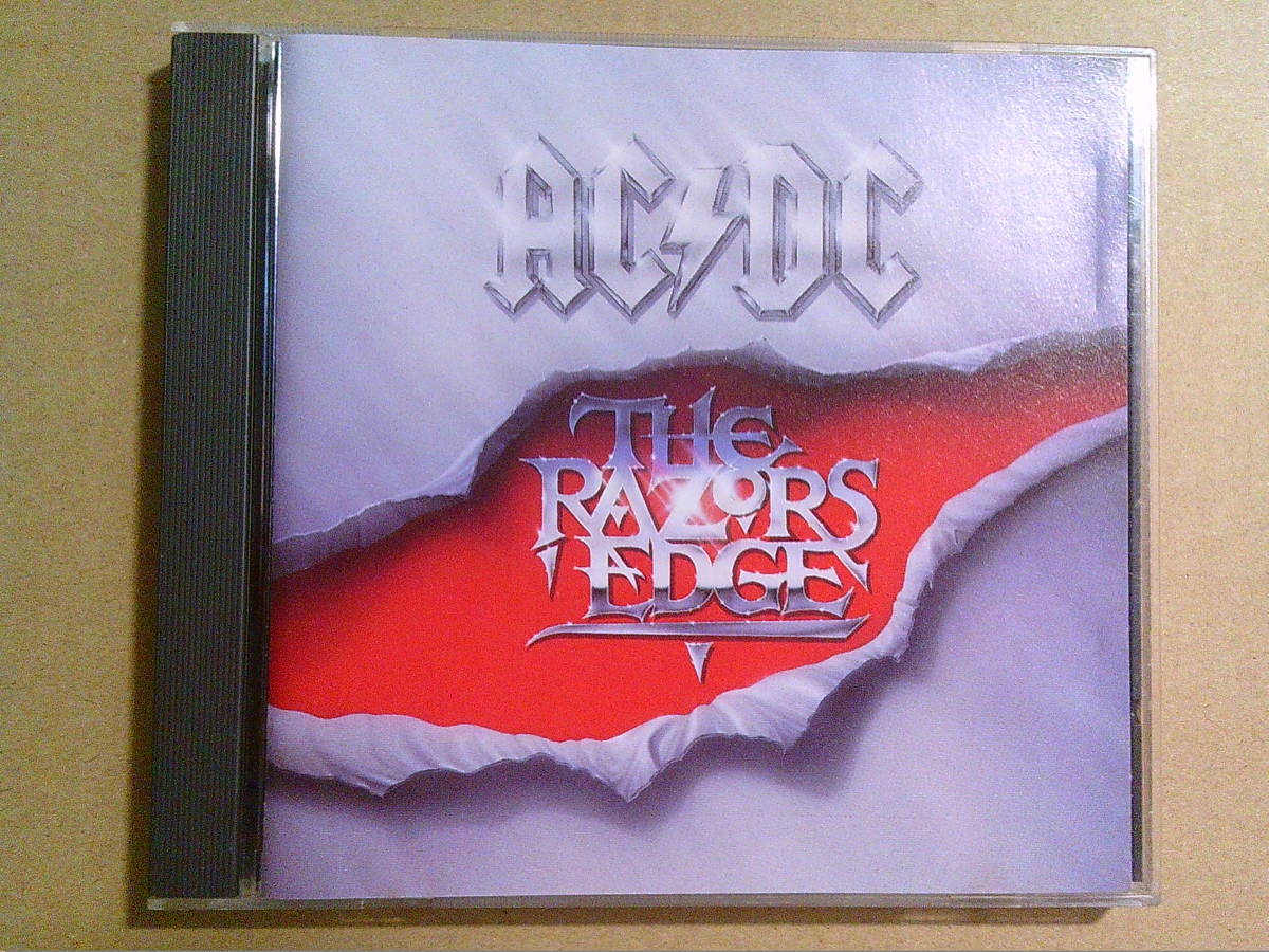 【やや傷や汚れあり】(27) AC/DC / THE RAZORS EDGE 日本盤 ジャケ、日本語解説 経年の汚れありの落札情報詳細 ...