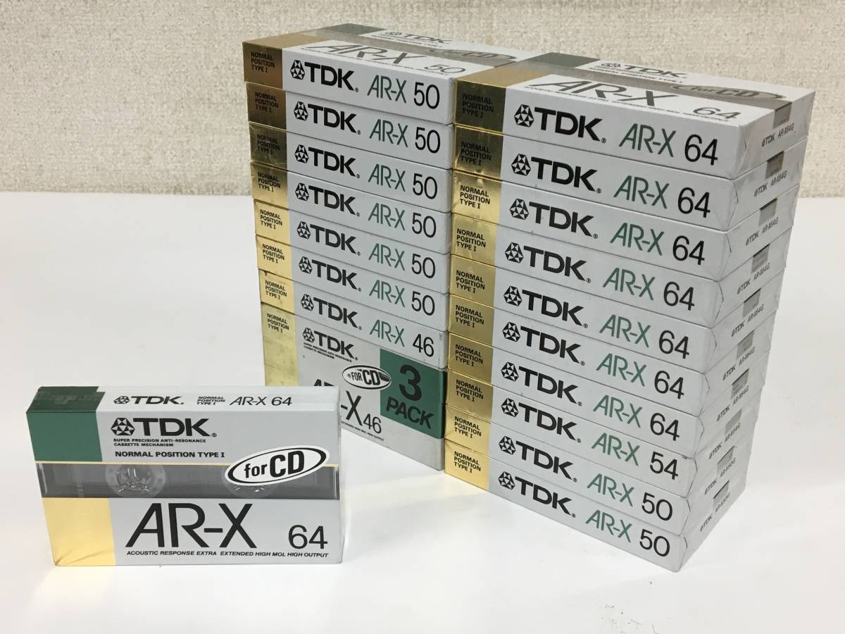 【傷や汚れあり】★☆V419 TDK カセットテープ ACOUSTIC RESPONSE EXTRA AR-X90 他 16本セット☆★の落札 ...
