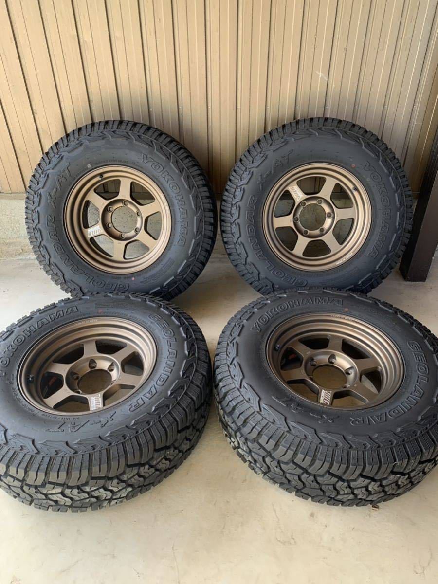 【目立った傷や汚れなし】RAYS VOLK RACING TE37X 8.0J-16インチ(0) 6H/PCD139. 7 ヨコハマジオ ...