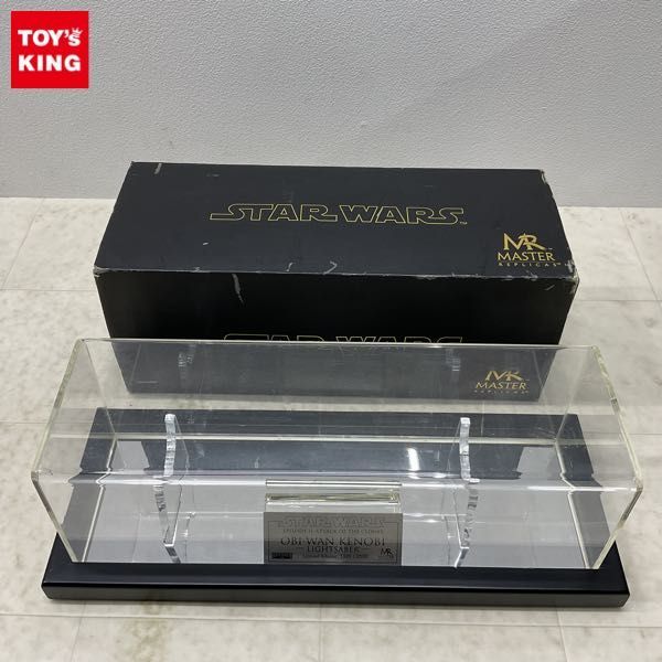 【やや傷や汚れあり】1円〜 マスターレプリカ SW-109 スター・ウォーズ エピソード4/新たなる希望 オビ＝ワン・ケノービ ライトセーバー ...