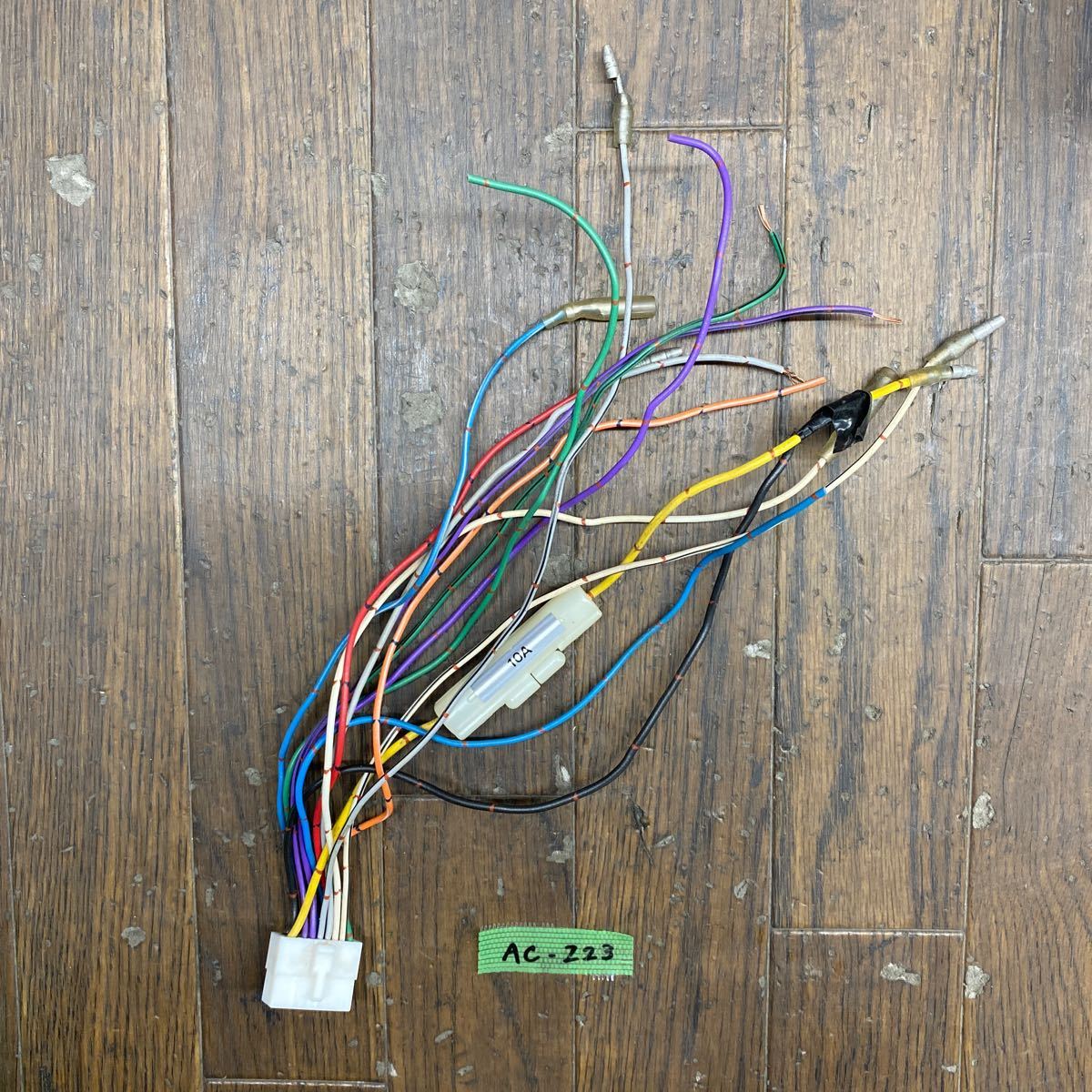 【傷や汚れあり】AC-223 激安 clarion クラリオン ADDZEST アゼスト 16P ナビ ステレオ デッキ オーディオ 電源 ...