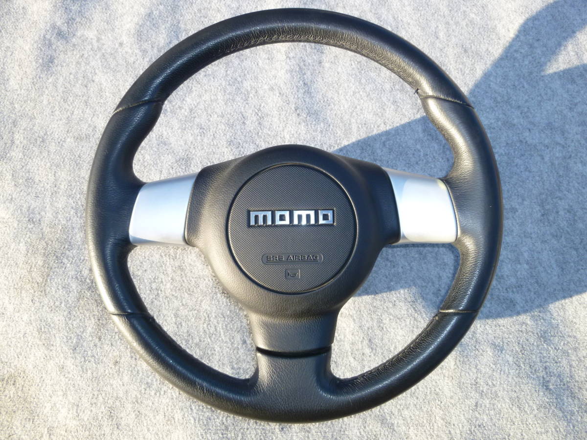 【傷や汚れあり】ダイハツ 純正 DOP momo レザー ステアリング ABカバー付 L375、L175、L575、L455、L275などの落札情報詳細 - Yahoo!オークション落札価格 ...