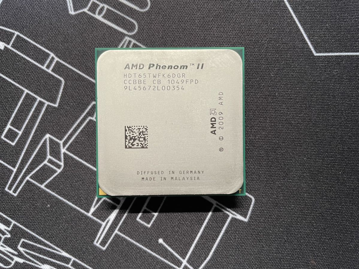 【やや傷や汚れあり】★CPU／AMD Phenom II X6 1065T HDT65TWFK6DGRの落札情報詳細 - ヤフオク落札価格検索 ...