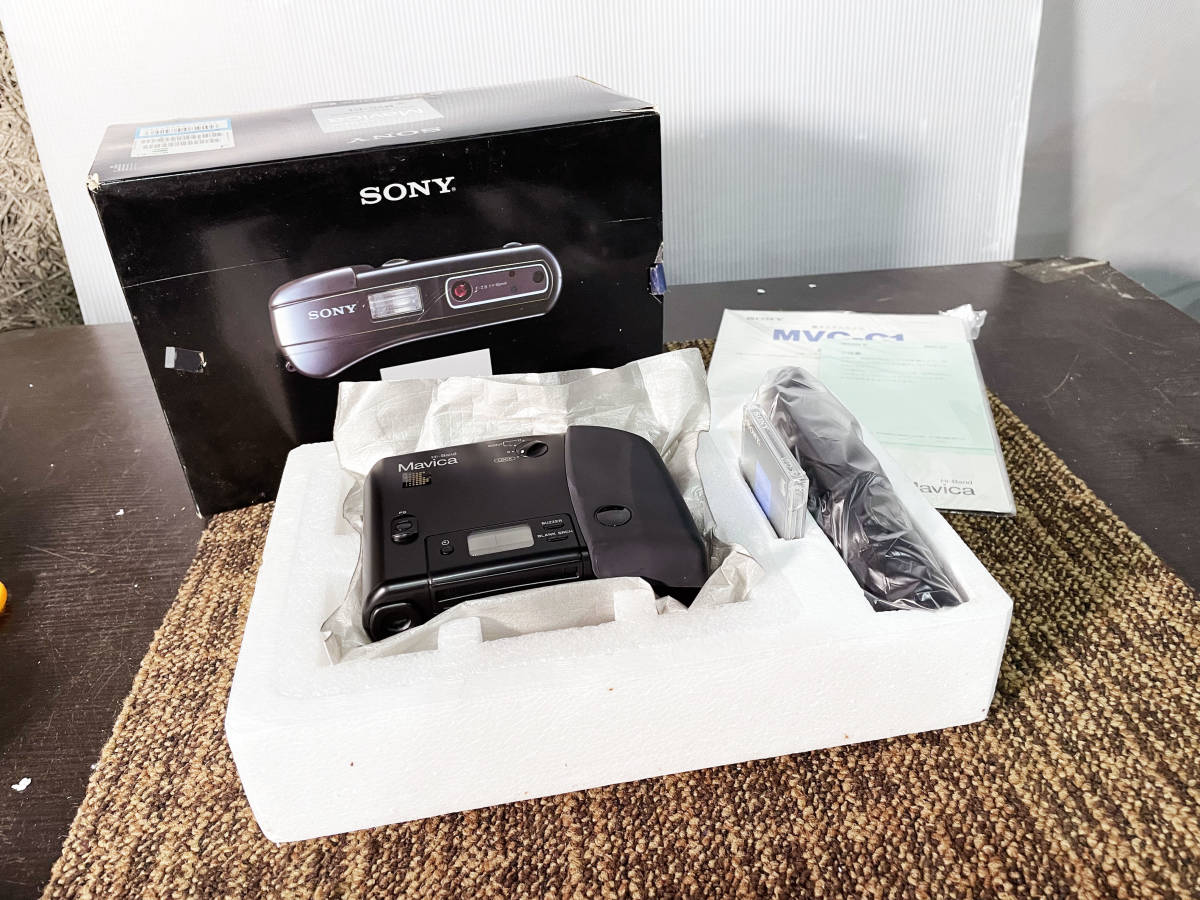 【未使用】 ★おそらく新品未使用！ ★ SONY Mavica デジタルマビカ MVC-C1 電子スチルカメラ 【MVC-C1】CI9Nの落札 ...